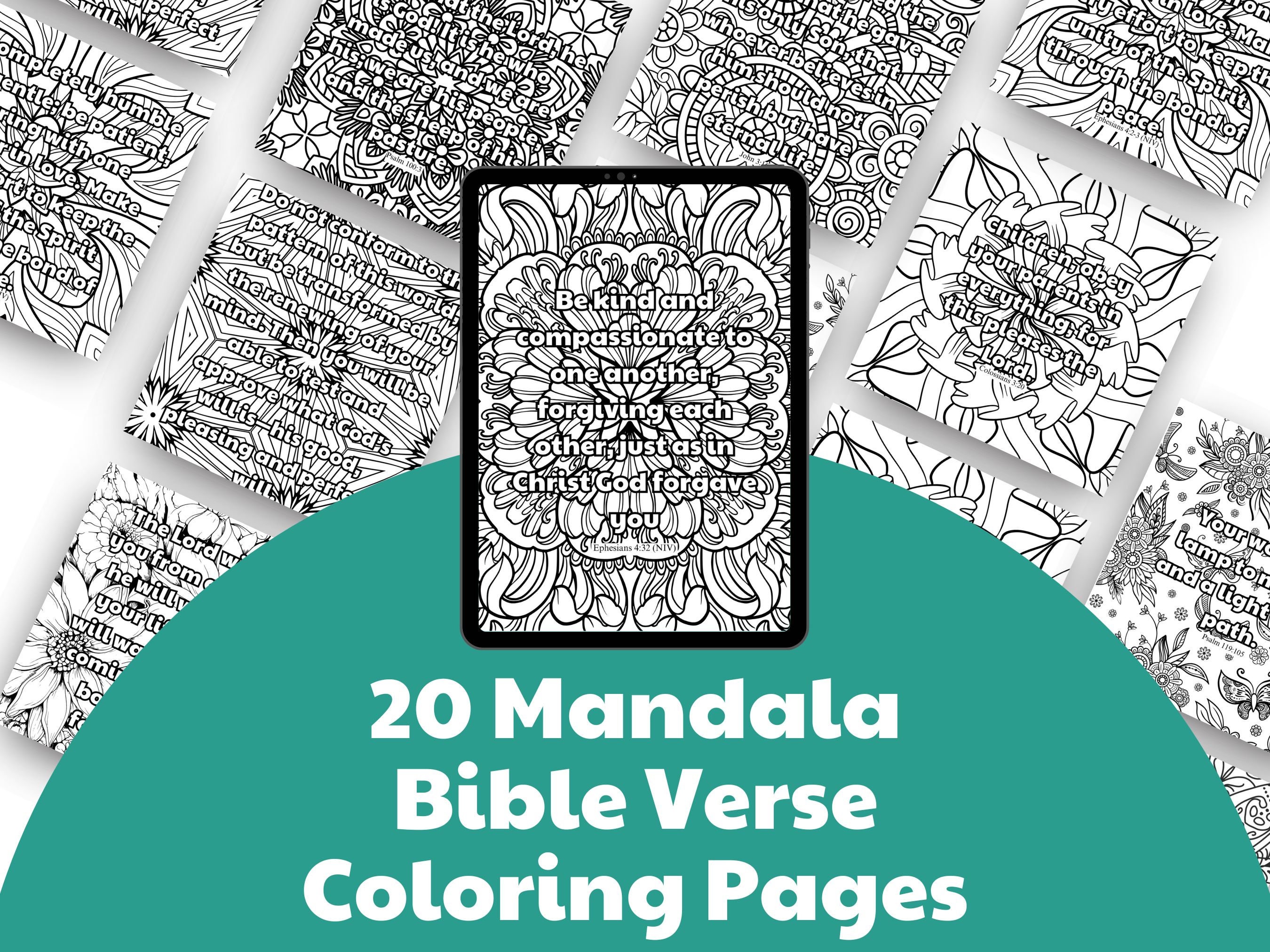 Bible Verse Coloring Book for Kids - Sunday School Activities ...