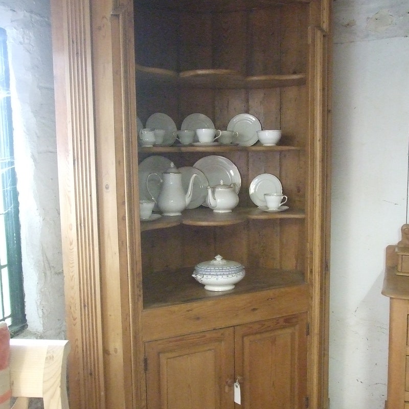 Pine Cupboard 19th - Etsy UK