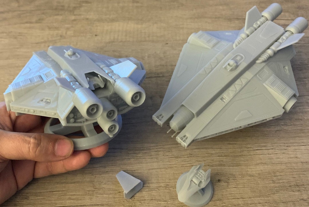 VCX 138 Freighter 7 Inch With Modified A-wing Nomad - Etsy