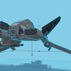 Star Wing Alpha Class 4.5 Inch - Etsy