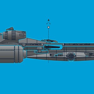 Krayt Dragon Pirate Carrier redesigned not Painted - Etsy