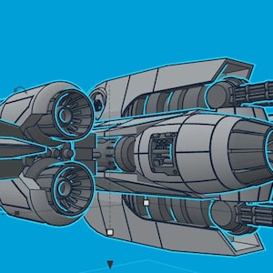 T-10 Republic Shuttle 5.1 X 4.1 Inch - Etsy