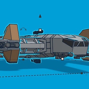 Dynamic Class Freighter Dirty Trick 4.9 Inch - Etsy