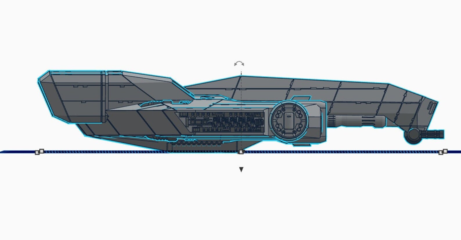 Herald Class Gun Freighter - Etsy