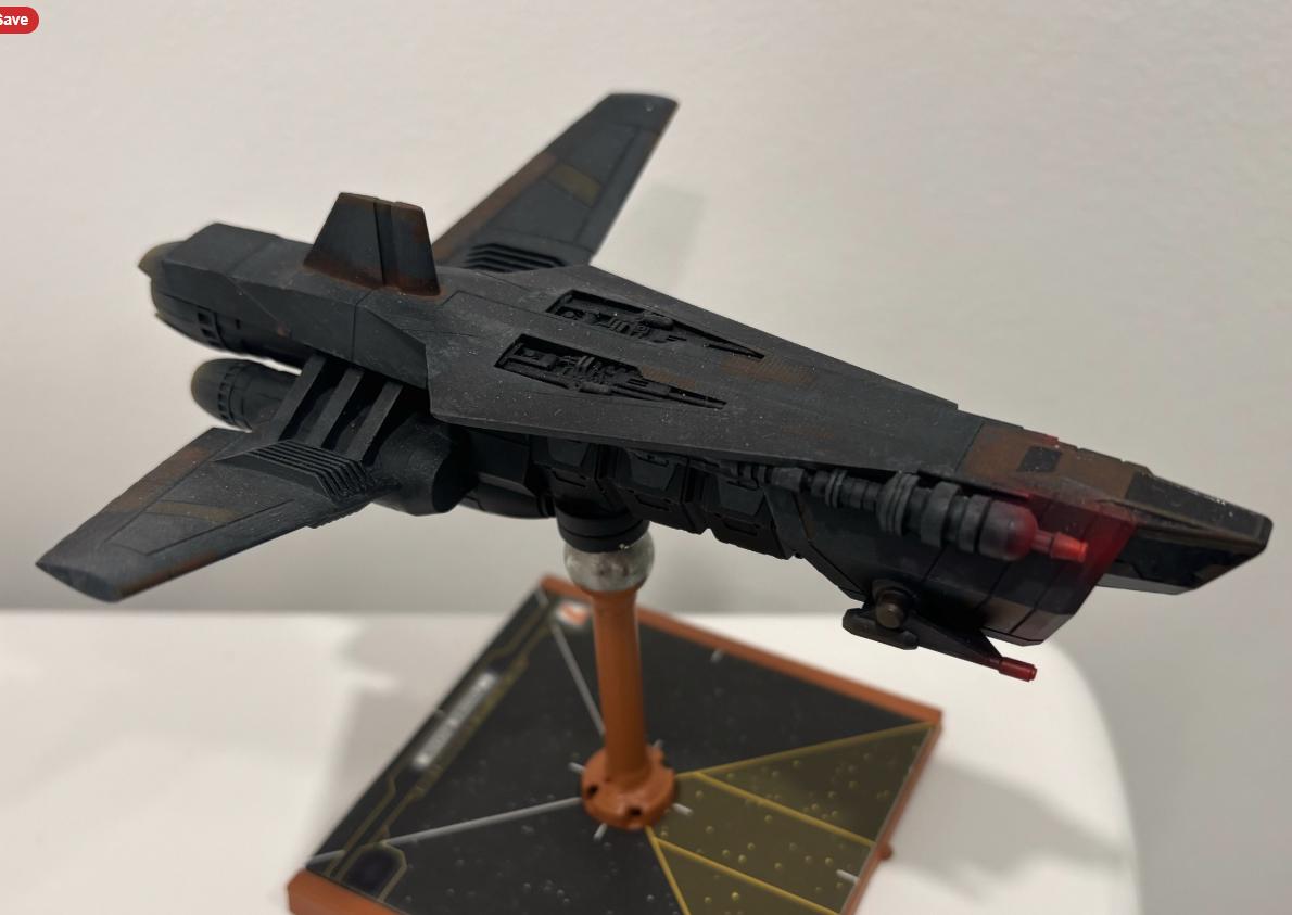 Custom Fennec Shand Ship 4"(not Painted) - Etsy