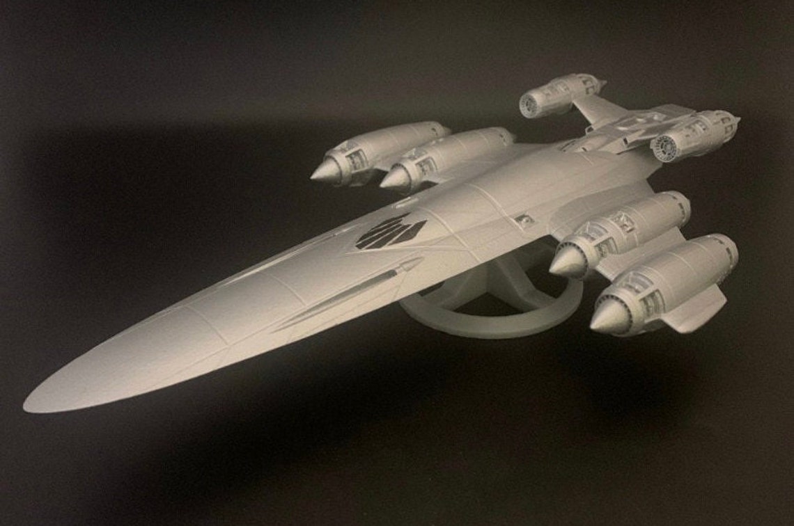 Broad Sword and the Flint razor Crest Custom | Etsy