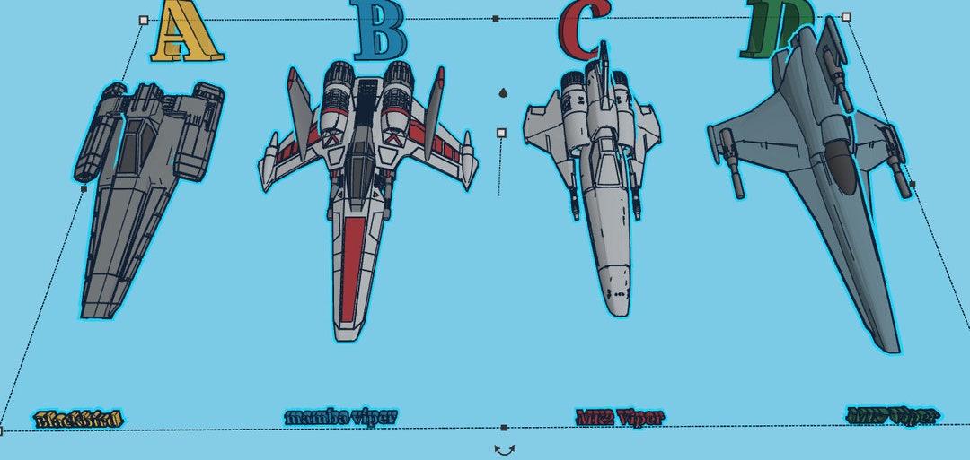 Blackbird, Mamba, Mk3 Viper, or Mk7 Viper 4.5 Inch - Etsy