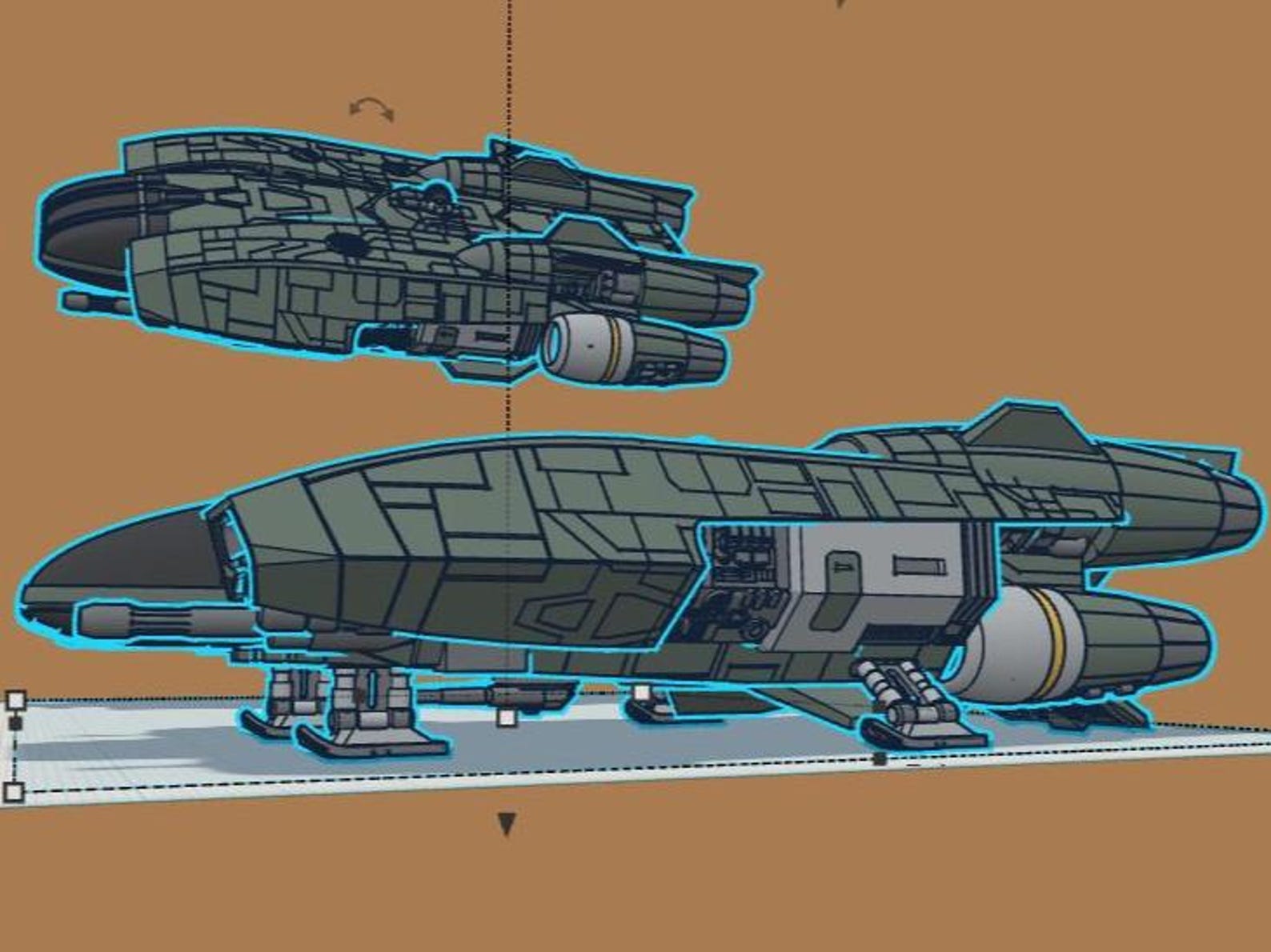 EML-900 Light Freighter Bishop 6 Inch Plus 1 Speeder - Etsy