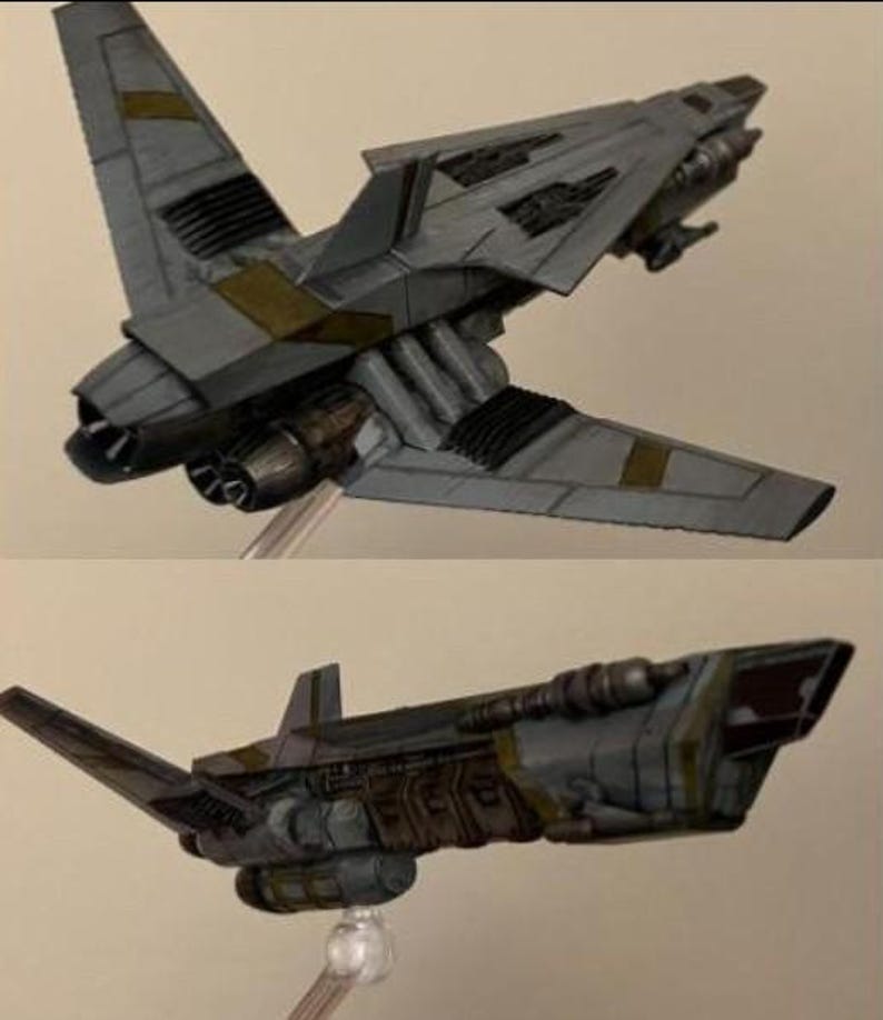 Custom Fennec Shand Ship 4"(not Painted) - Etsy