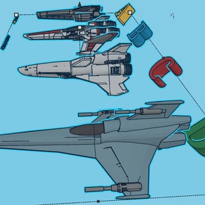 Blackbird, Mamba, Mk3 Viper, or Mk7 Viper 4.5 Inch - Etsy