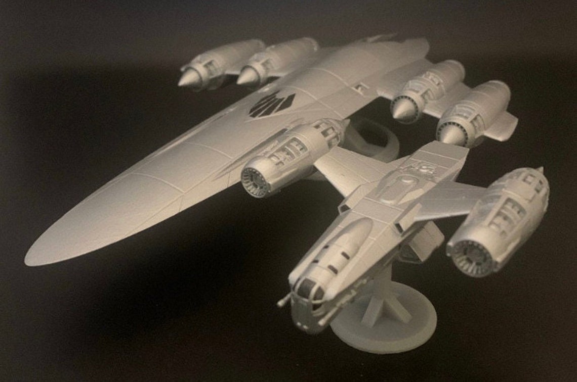 Broad Sword and the Flint razor Crest Custom | Etsy