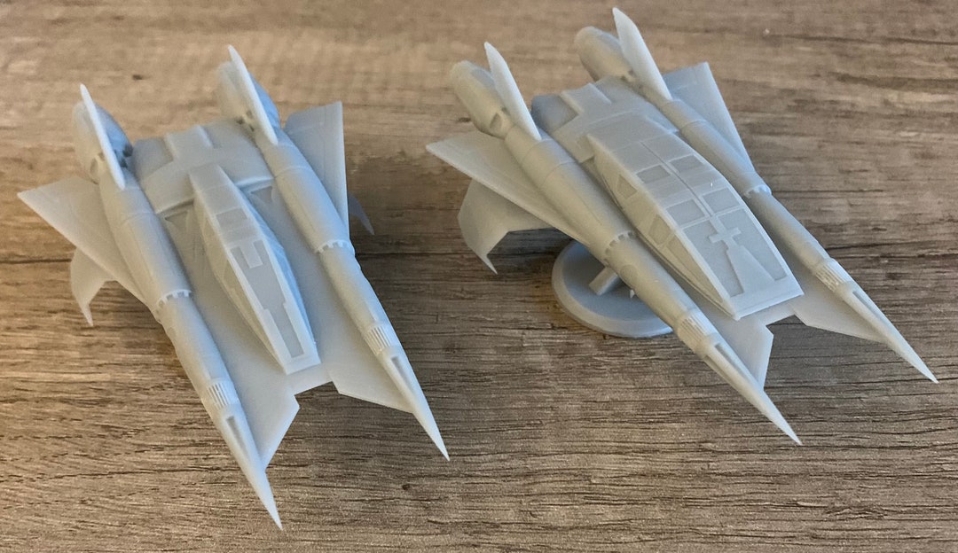 Buck Rogers Custom Starfighter 4.5 Inch - Etsy