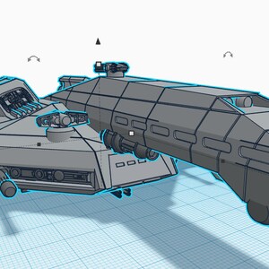 Harbinger Class Shuttle - Etsy