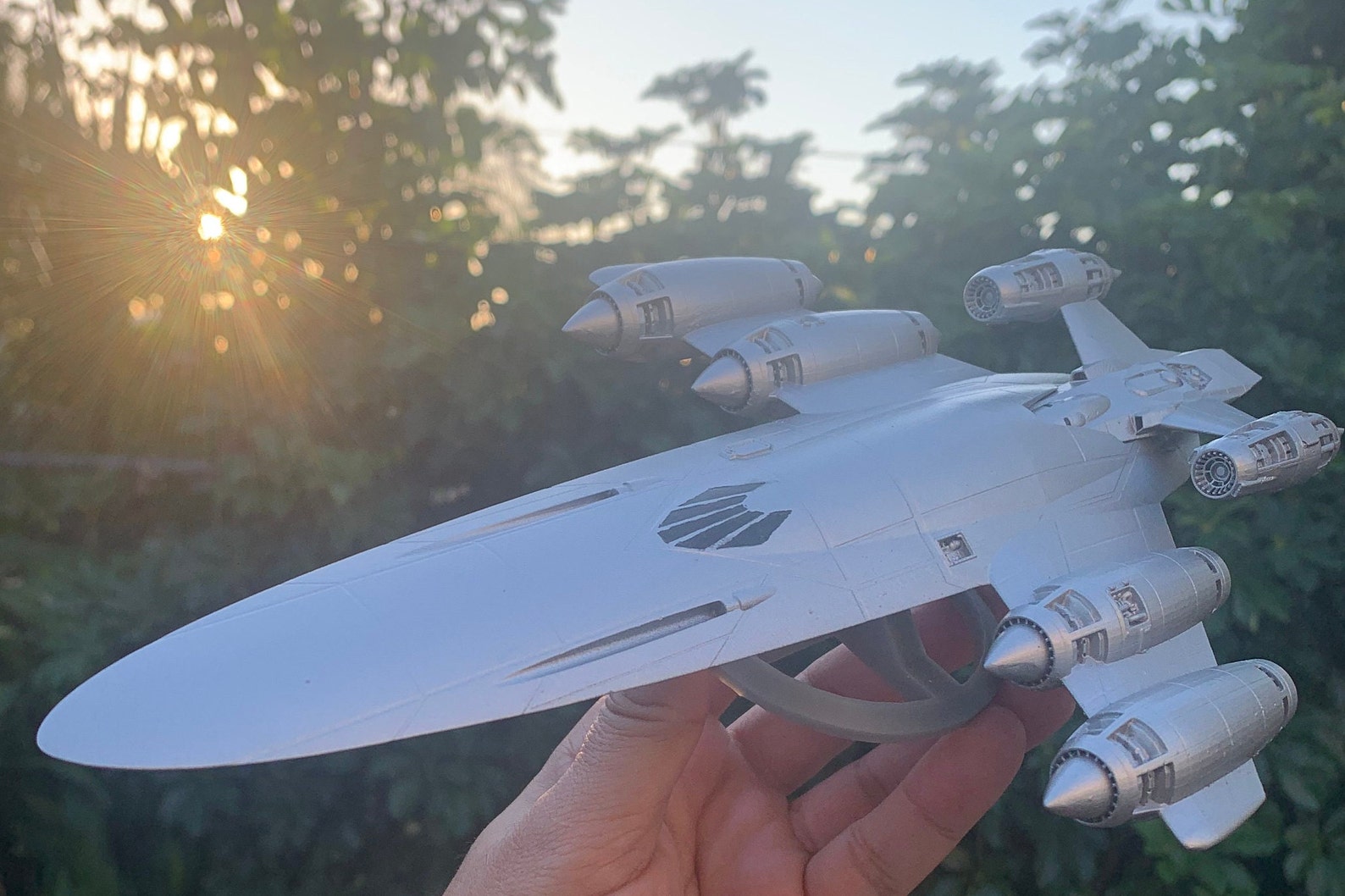 Broad Sword and the Flint (razor Crest Custom) (not Painted) - Etsy