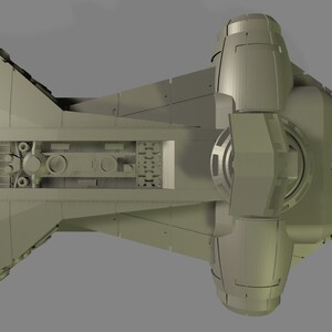 Defender Class Corvette "the Anvil" 6 Inches - Etsy