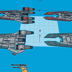 Howler U-wing X-wing Scale 4 Inch - Etsy