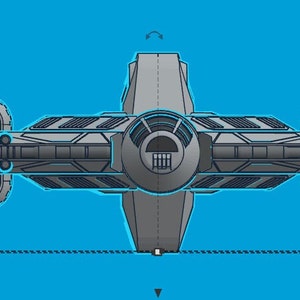 T-10 Republic Shuttle 5.1 X 4.1 Inch - Etsy