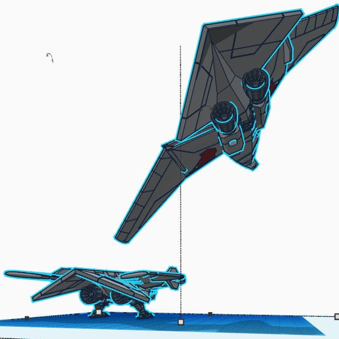 Buck Rogers Warhawk Re-design 7 Inch - Etsy