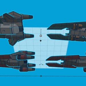 Howler U-wing X-wing Scale 4 Inch - Etsy