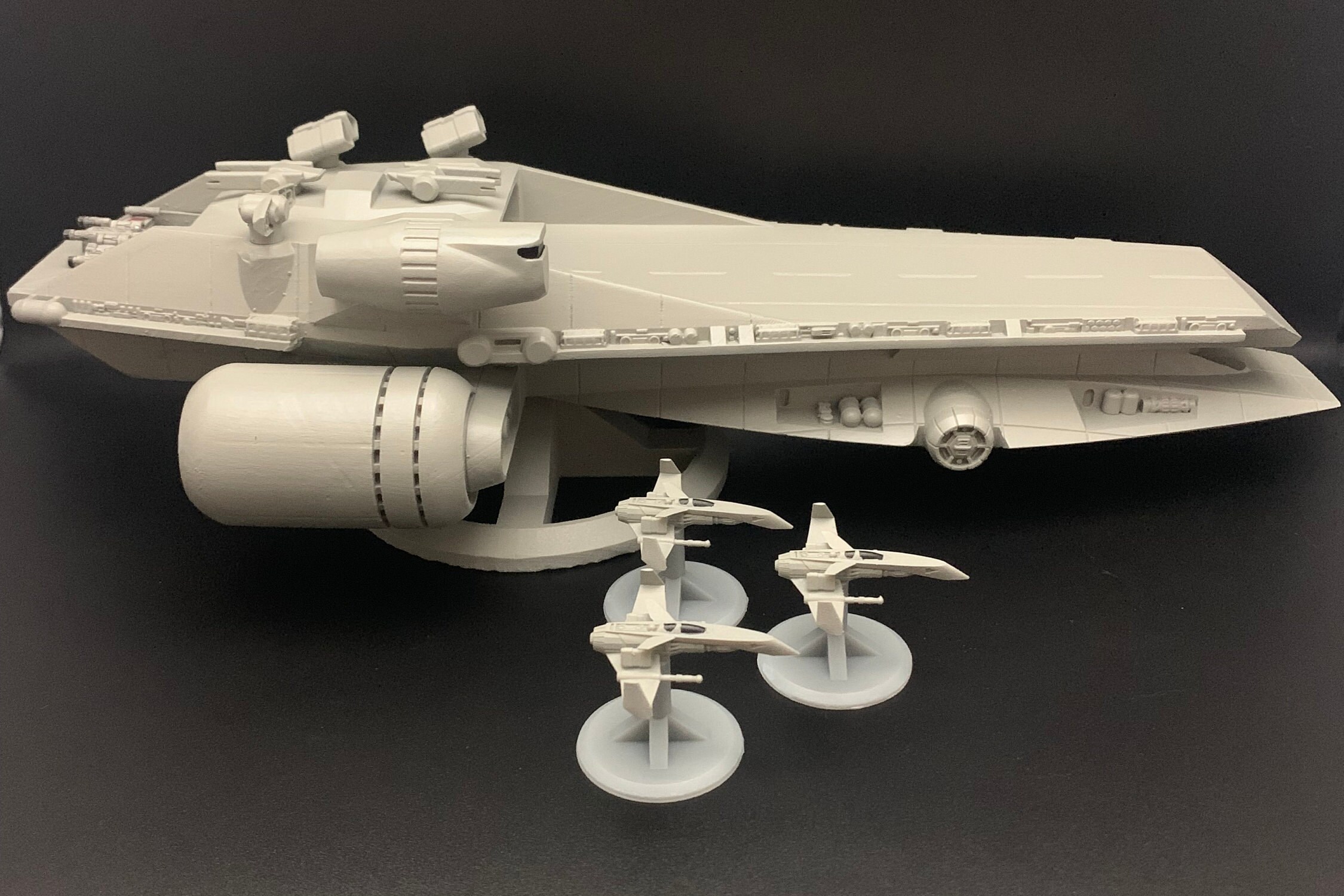 Krayt Dragon Pirate Carrier redesigned not Painted - Etsy