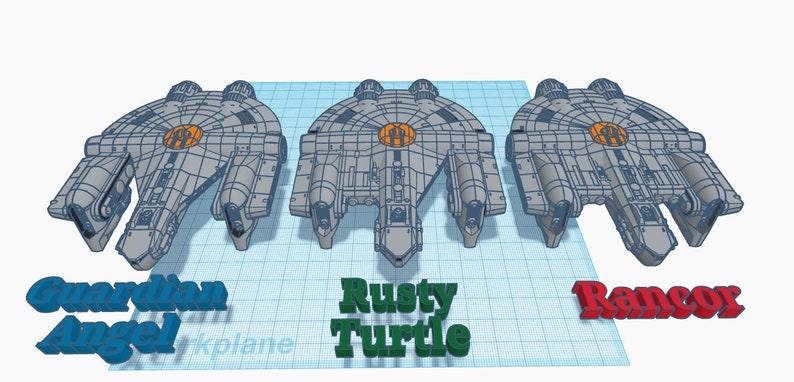 Dynamic Class Freighter .the Rusty Turtle or Guardian Angel or Rancor ...