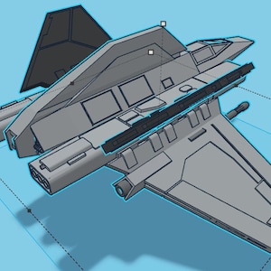 Star Wing Alpha Class 4.5 Inch - Etsy