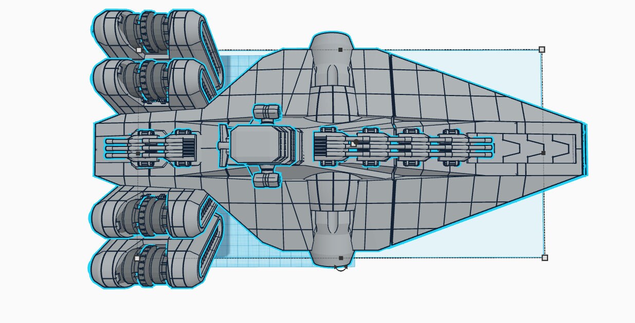 Rathtar Battle Starship - Etsy