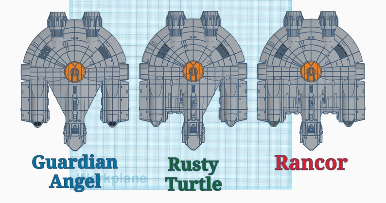 Dynamic Class Freighter .the Rusty Turtle or Guardian Angel or Rancor ...