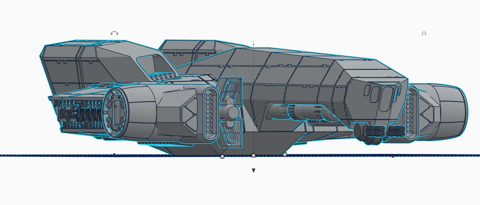 Herald Class Gun Freighter - Etsy