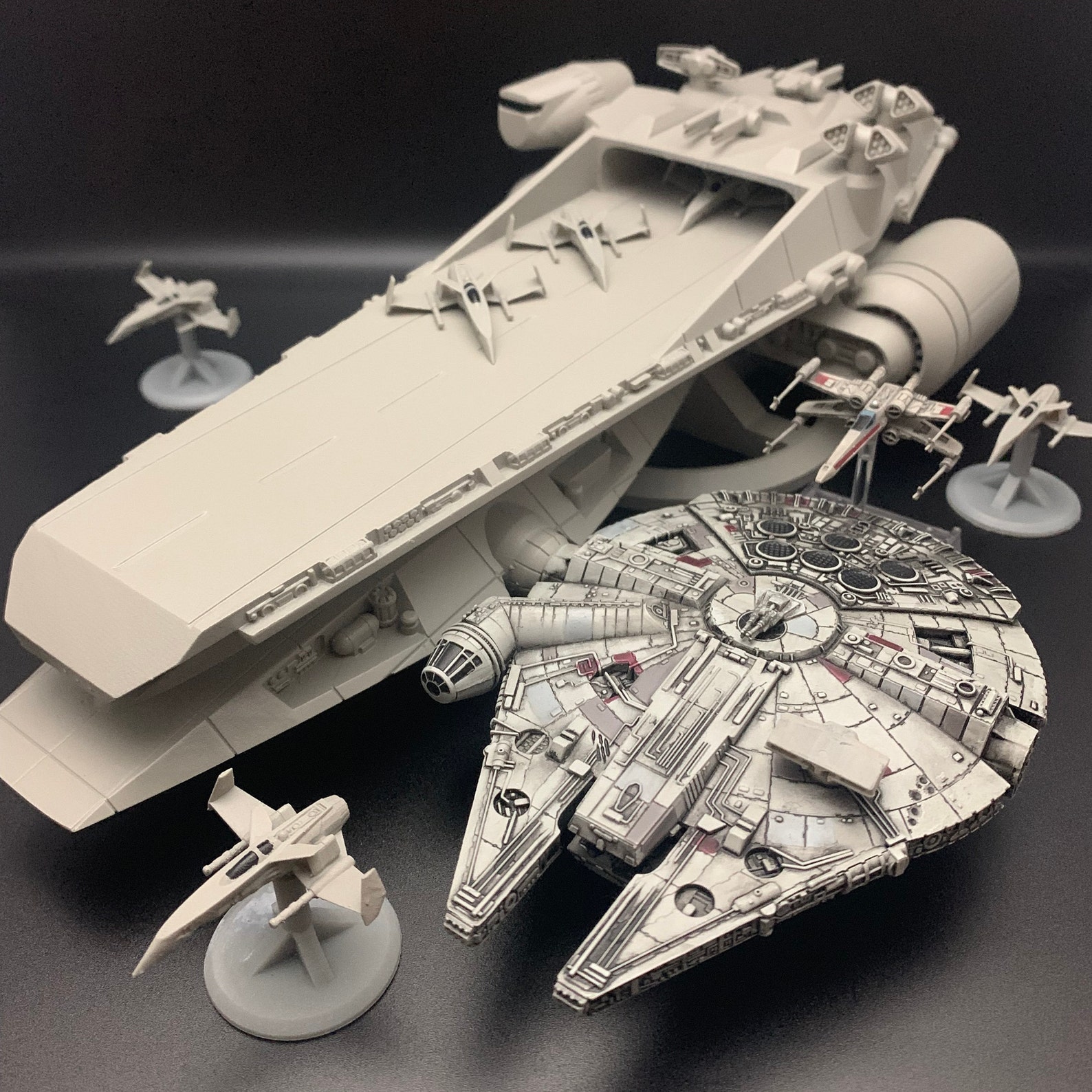 Krayt Dragon Pirate Carrier (redesigned) (not Painted) - Etsy