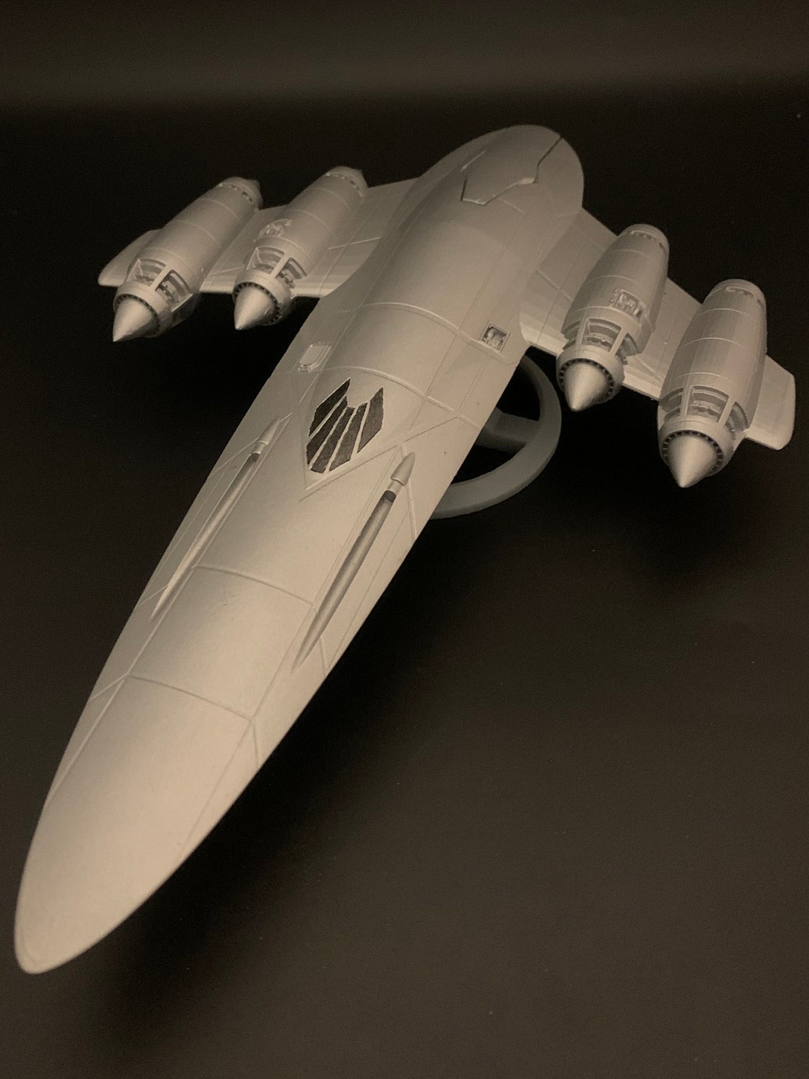 Broad Sword and the Flint razor Crest Custom not Painted - Etsy