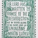 Springtime Linocut, Martin Luther Quote, Easter Wall Art - Etsy