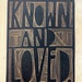 Fully Known Linocut Print, Christian Art Prints, Gifts Under 30 - Etsy