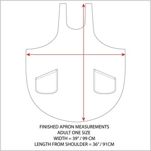 Cross Back Apron With Round Neck | PDF Sewing Pattern | Womens Pinafore ...