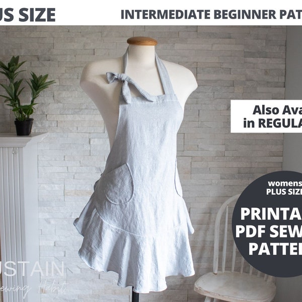 Plus Size Apron - Etsy