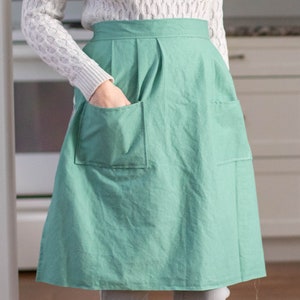 Pleated Half Apron PDF Sewing Pattern Digital Instant Download Print at ...