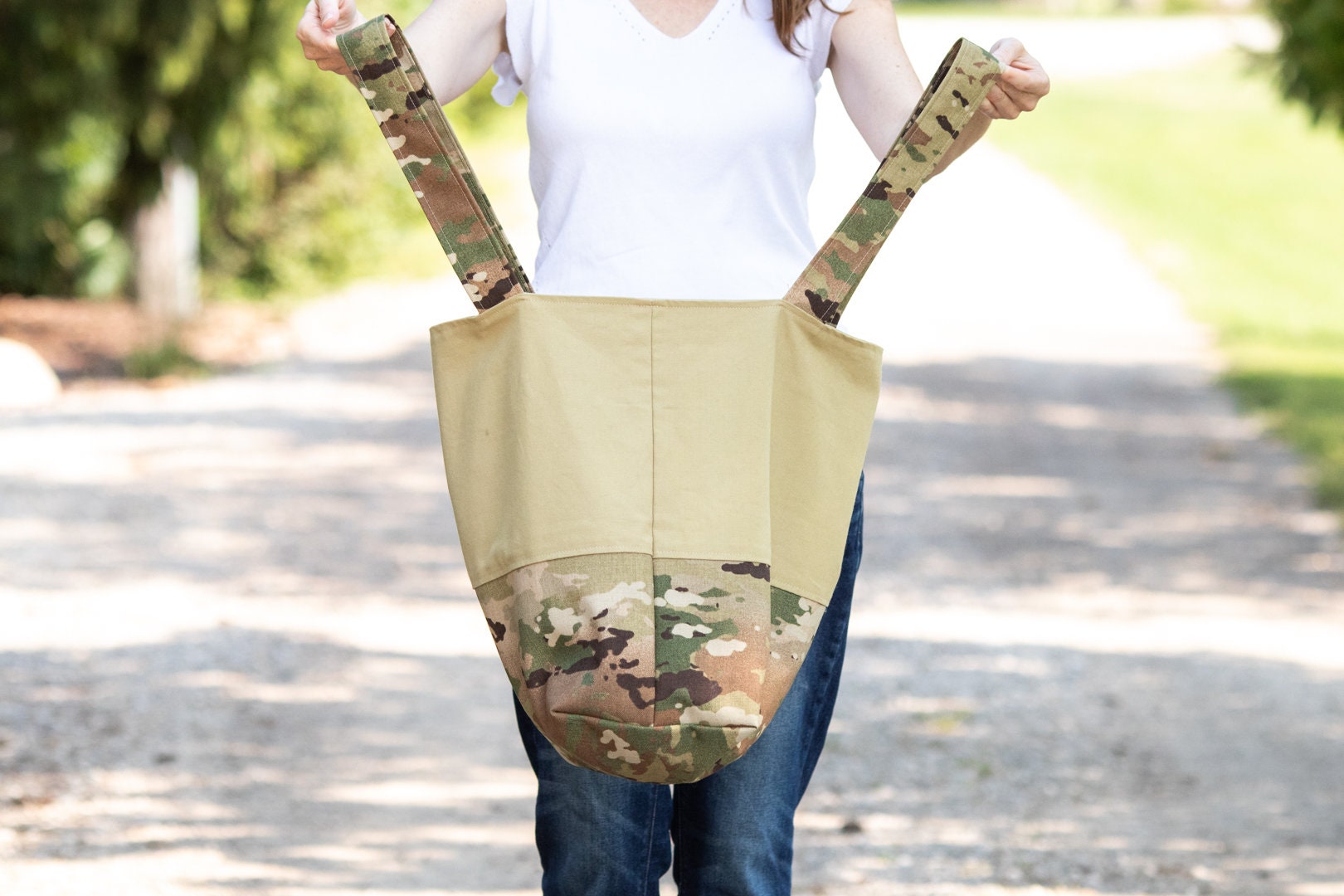 Large Tote Bag | PDF Sewing Pattern | Digital Instant Download | Print ...