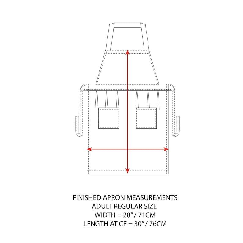 Retro-style Apron PDF Sewing Pattern Digital Instant - Etsy
