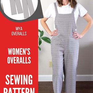 Women's Overalls / PDF Sewing Pattern / Digital Instant Download ...