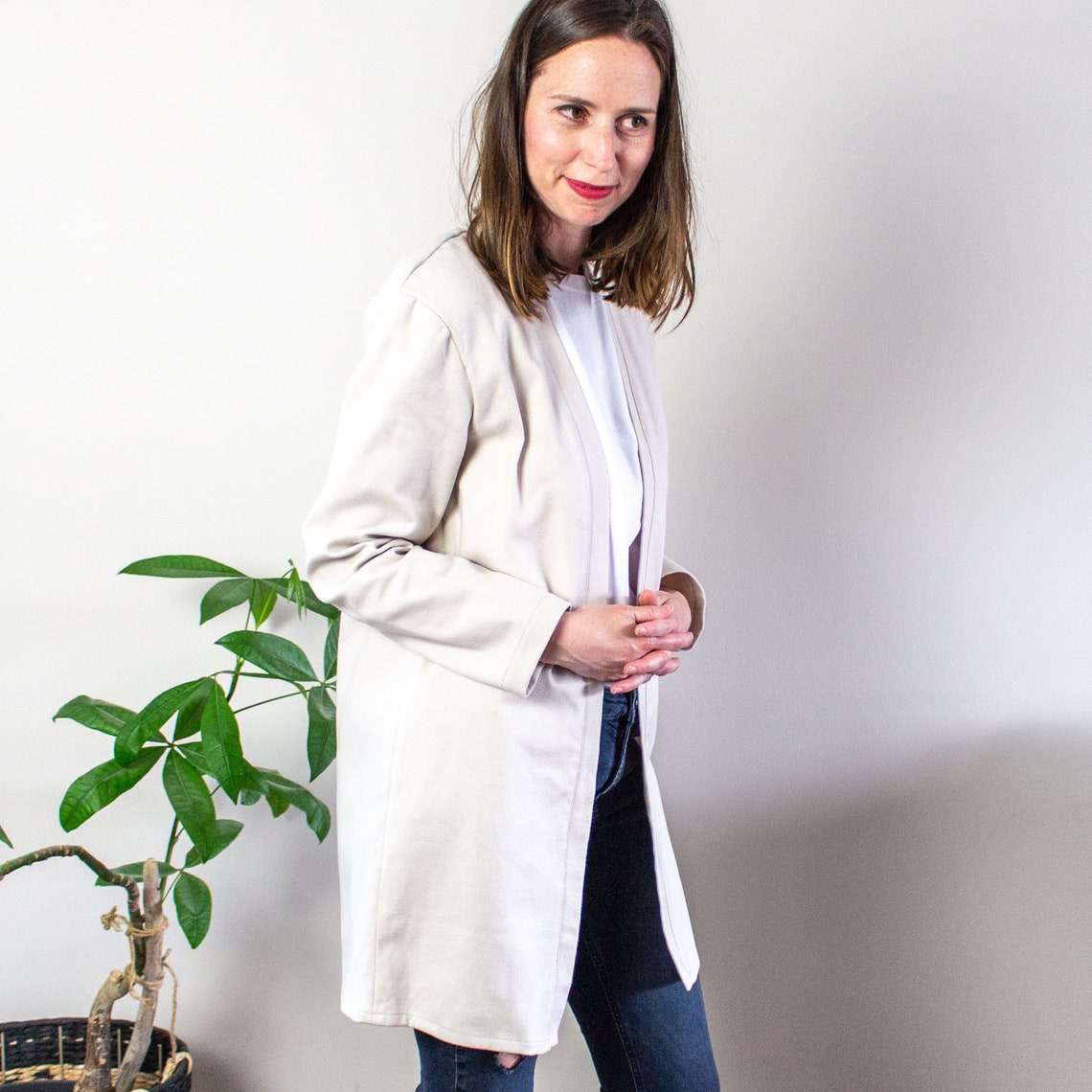 Women's Open Front Cardigan / PDF Sewing Pattern / Digital - Etsy