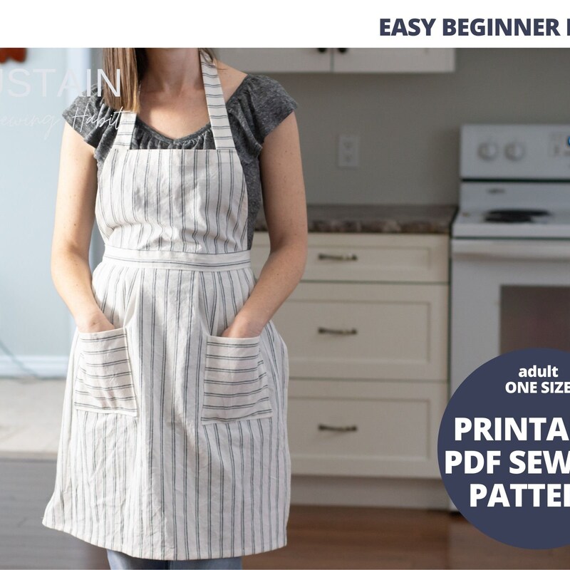 Pdf Apron Pattern - Etsy