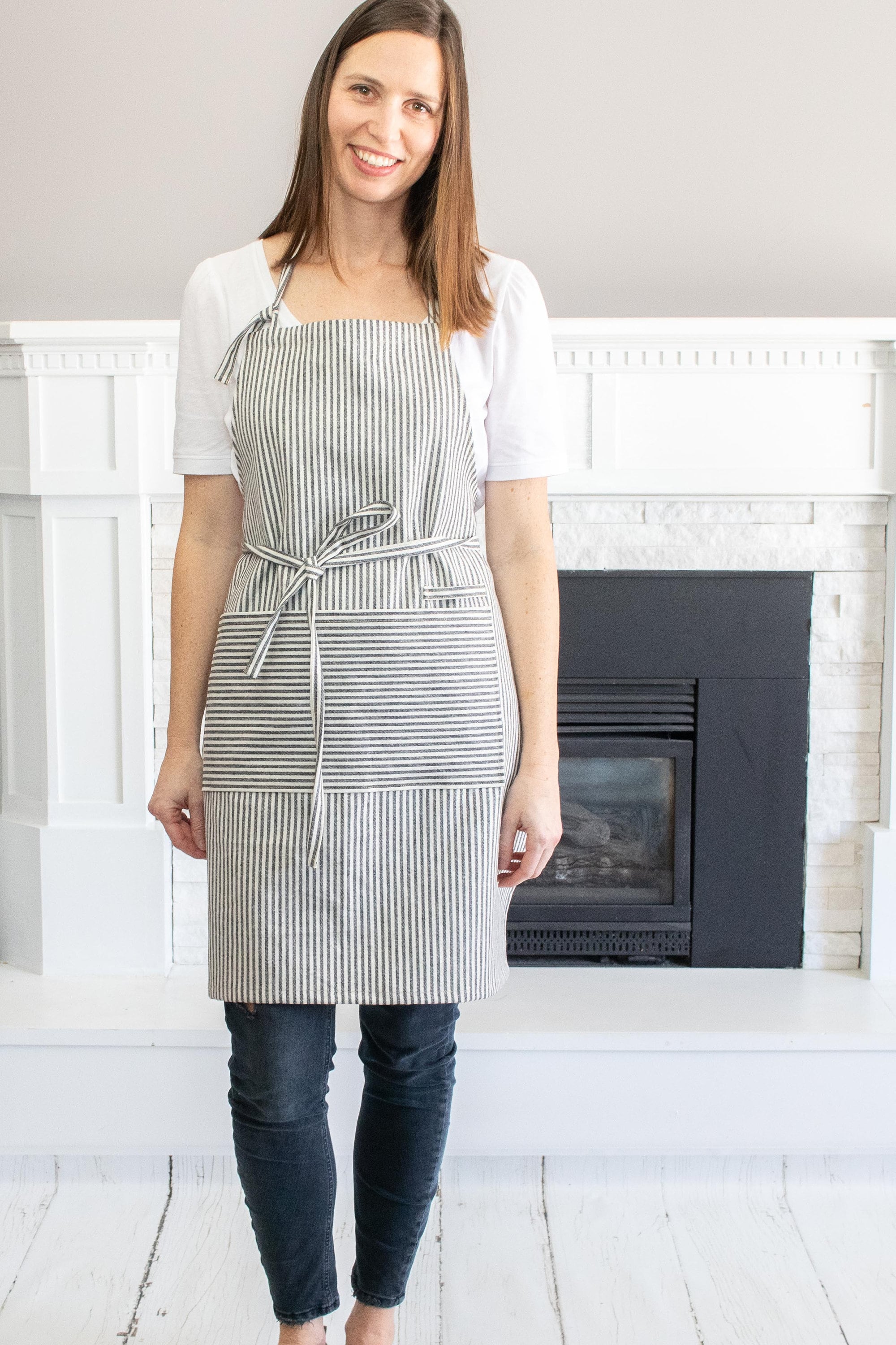 Modern Kitchen Apron PDF Sewing Pattern Digital Instant | Etsy Canada