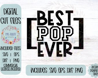 Best Pop Ever Svg - Etsy