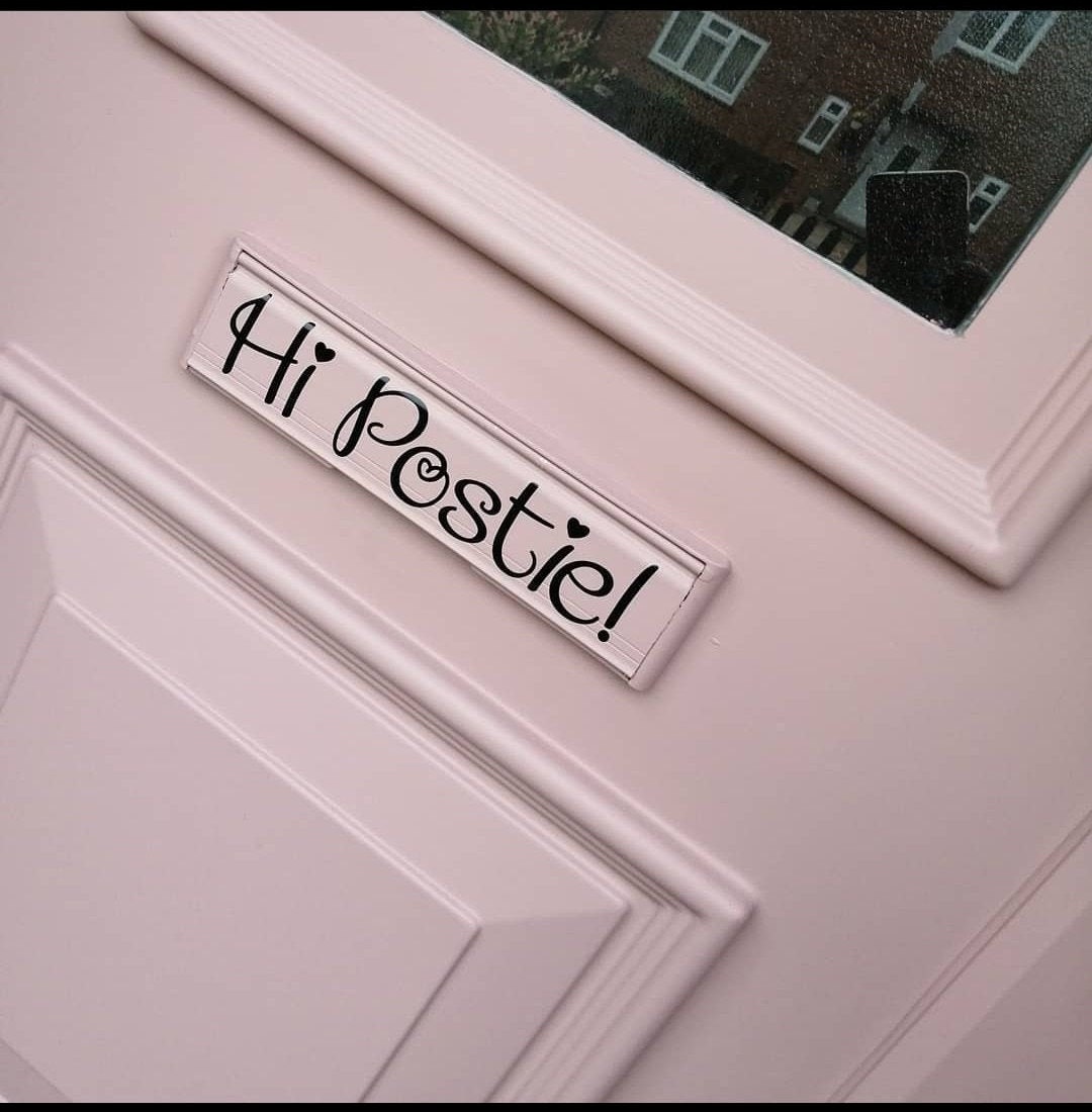 Letterbox Sticker, Letterbox Decal, Letterbox Label, Vinyl Label ...