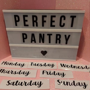 Days of the Week Stickers: Teacher Planner Labels - Etsy
