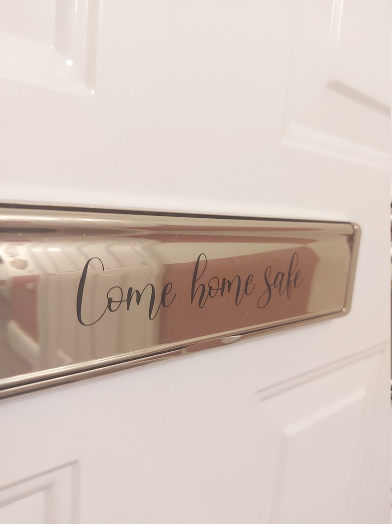 Letterbox Sticker, Letterbox Decal, Letterbox Label, Vinyl Label ...