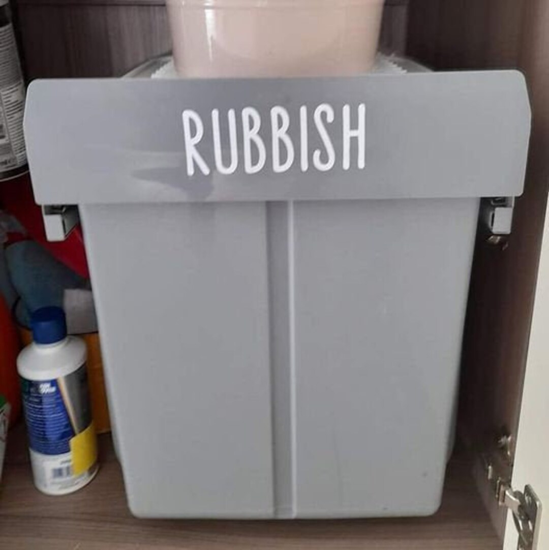 Bin Labels, Kitchen Waste Labels, Kitchen Waste Stickers, Rubbish and ...