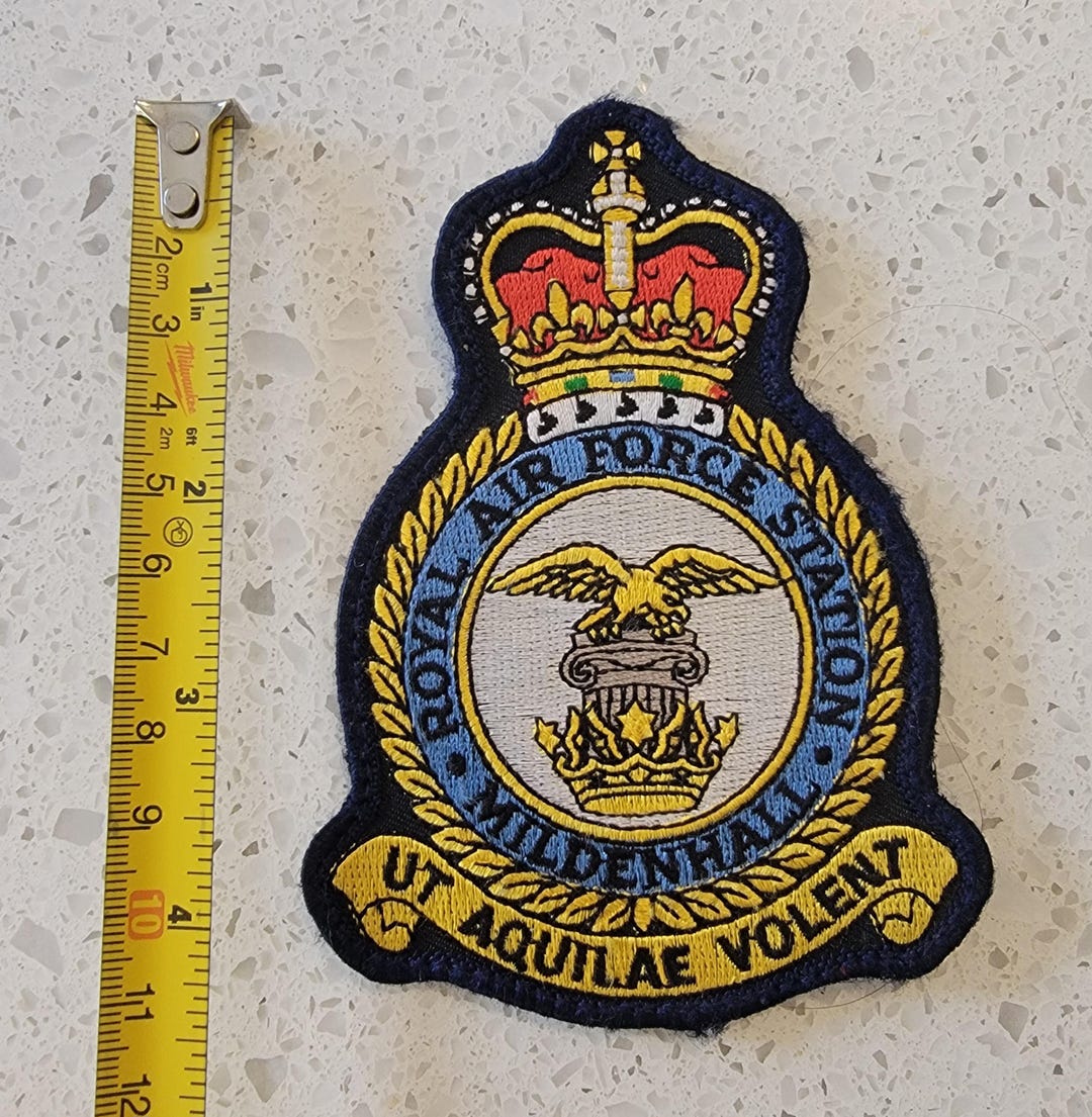RAF Mildenhall Base Patch. ( Velcro Back) - Etsy