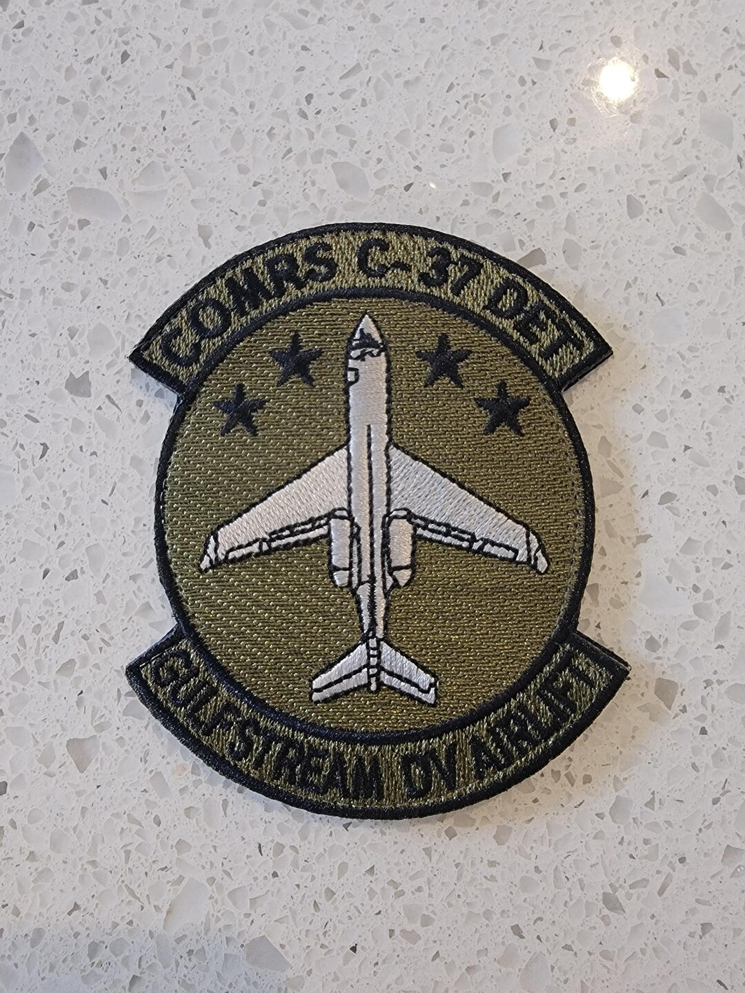 C-37 Gulfstream 5 (very Rare Patch) - Etsy