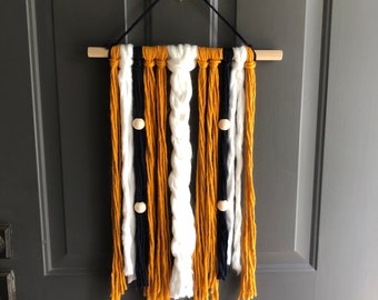 Spring Macramé Wall Hanging Craft Kit - Etsy